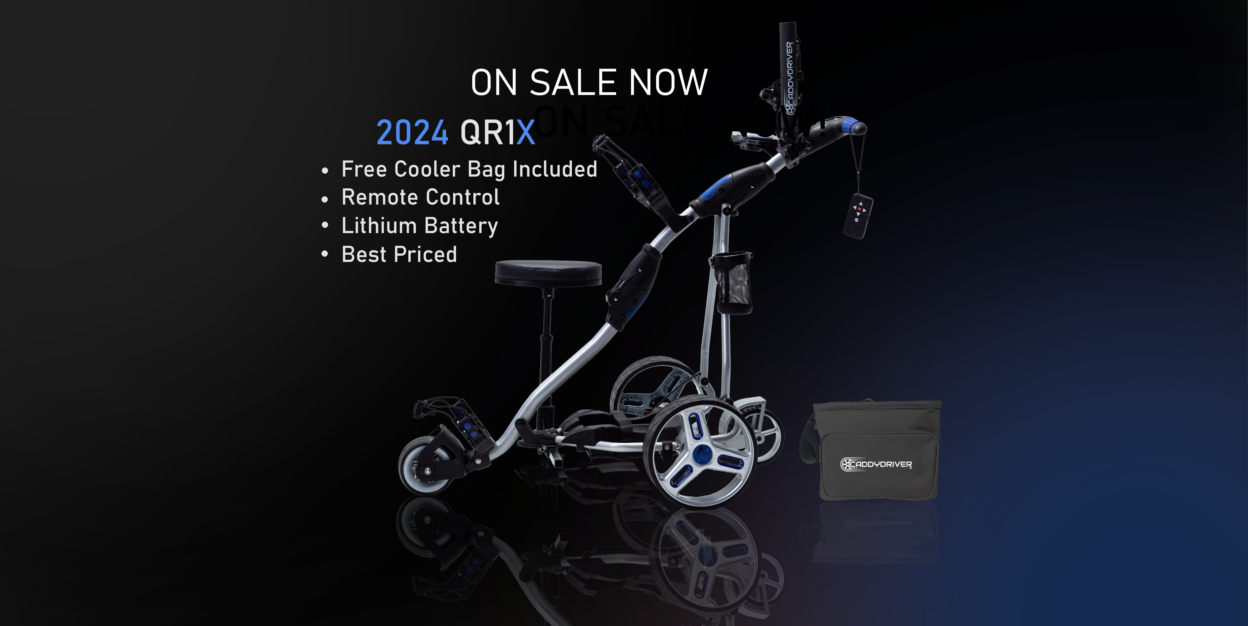 Caddydriver Electric Remote Control Golf Bag Cart – caddydriver.com