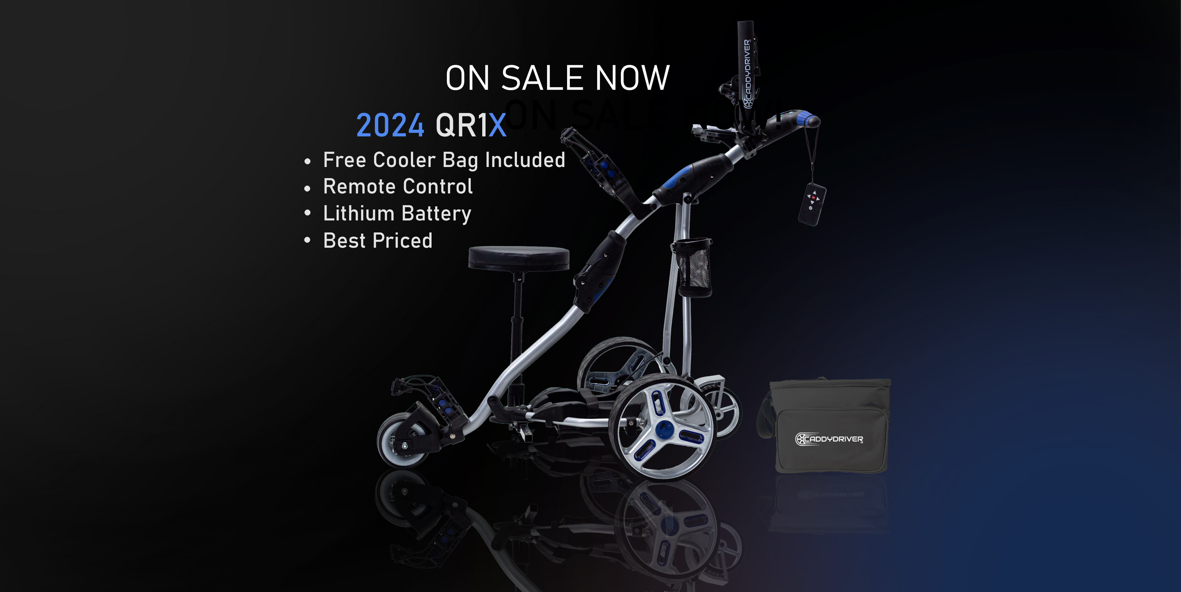 Caddydriver Electric Remote Control Golf Bag Cart – caddydriver.com